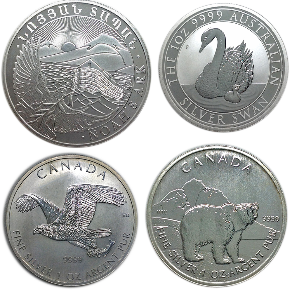 One Ounce Silver Coin Best Price - ATS Bullion