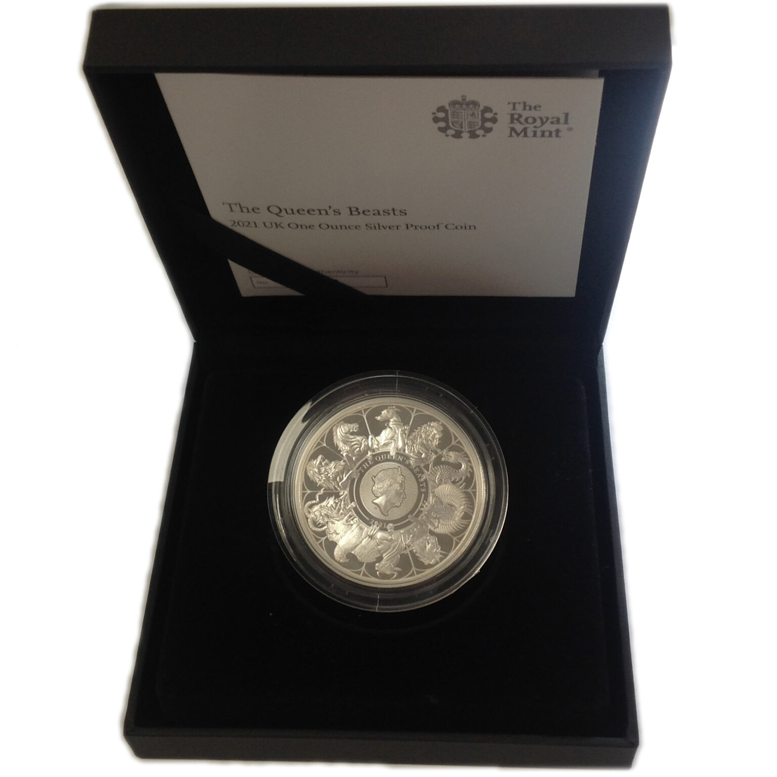 Proof Silver 1oz Queen's Beast Completer - ATS Bullion