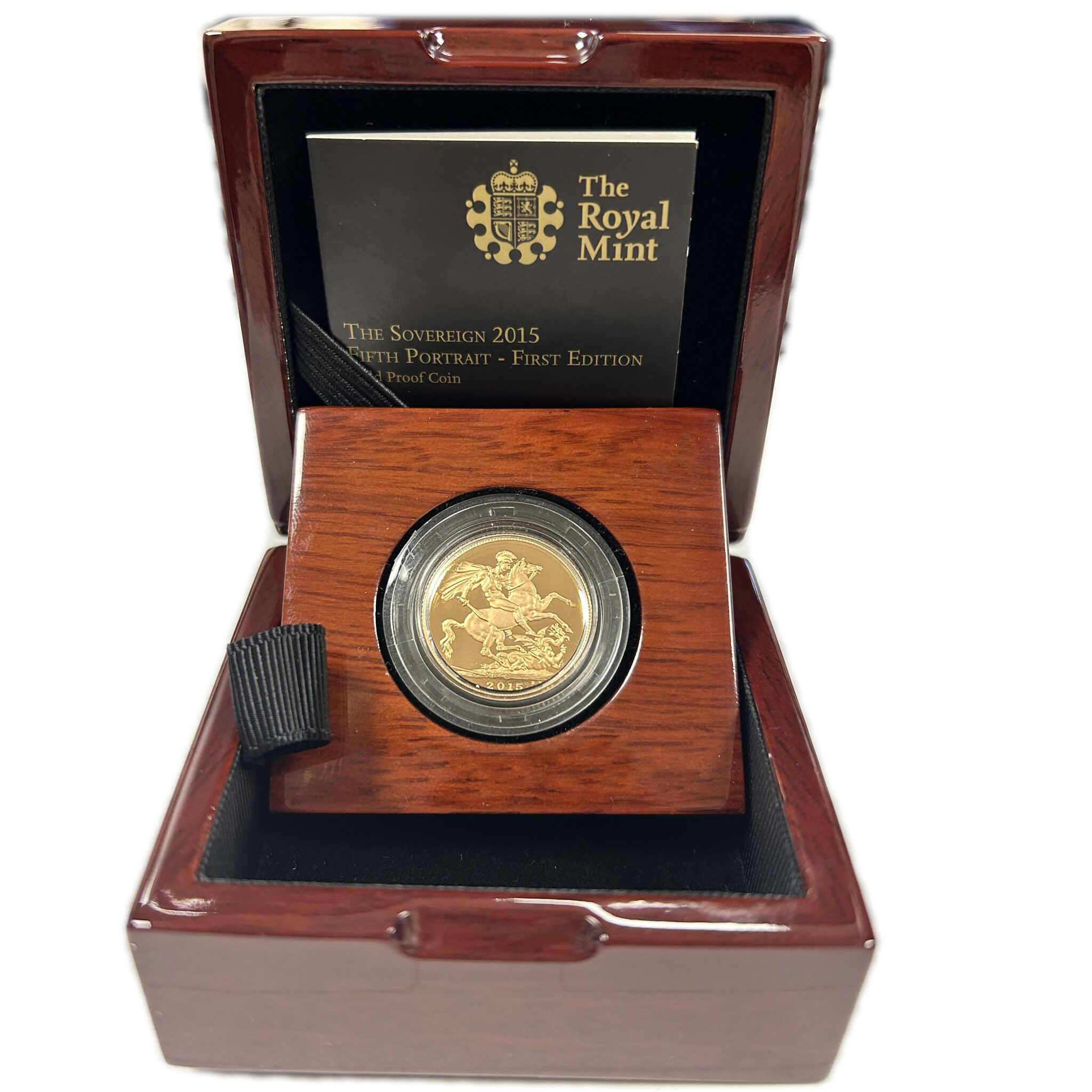 Proof Gold Sovereign 2015 - Fifth Portrait - ATS Bullion