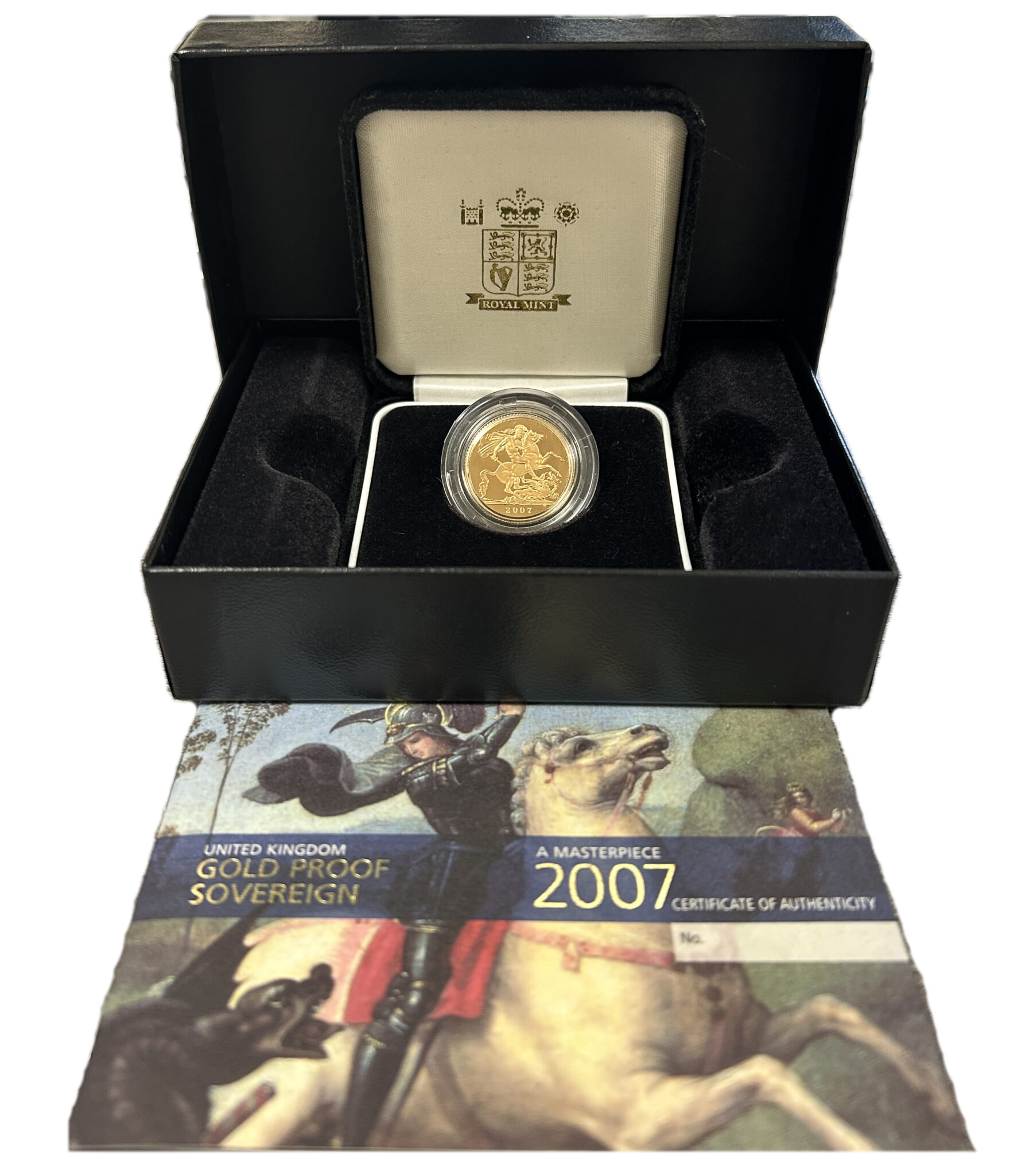 Proof Gold Sovereign 2007 - ATS Bullion