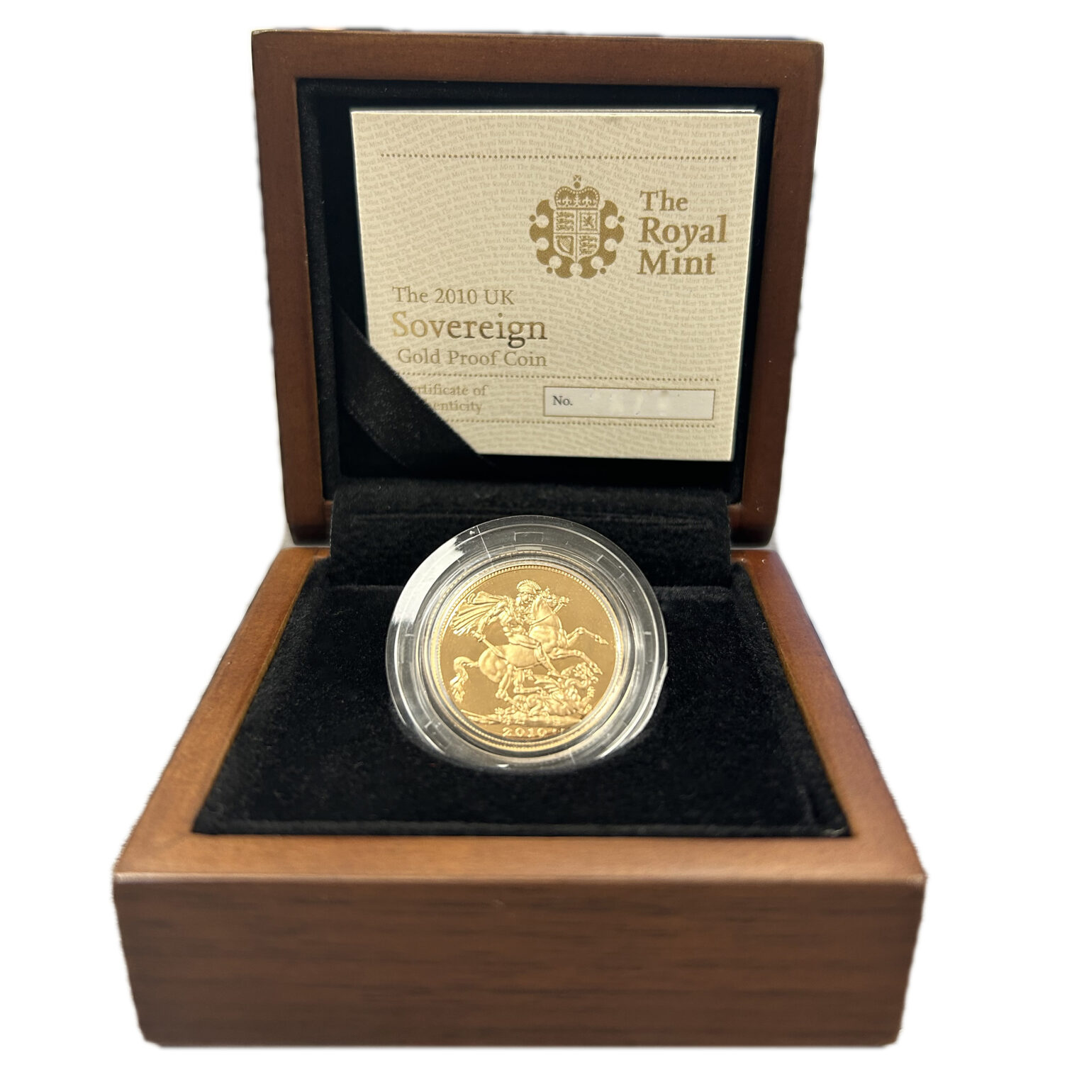 Proof Gold Sovereign 2010 - ATS Bullion