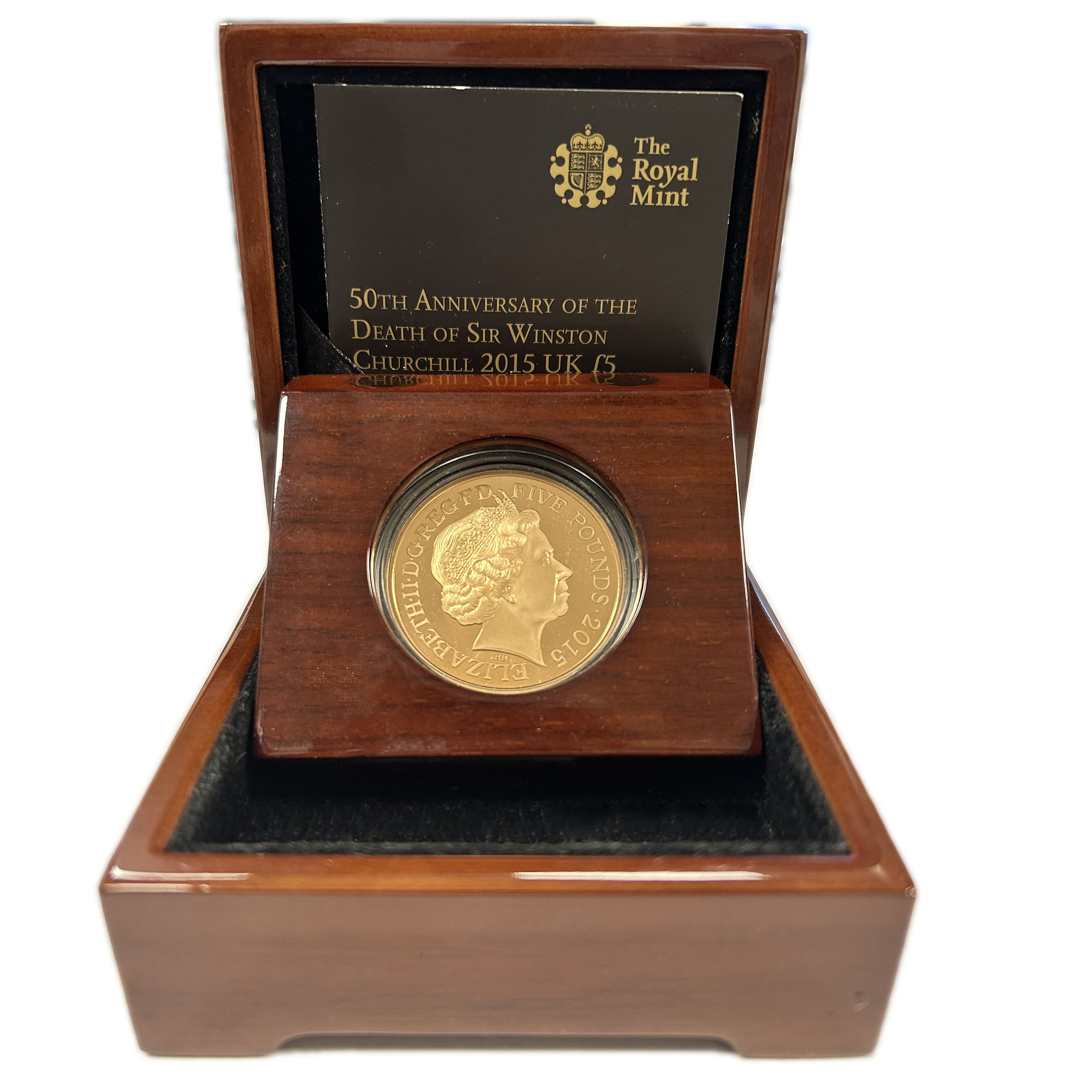 Proof Gold 5 Winston Churchill ATS Bullion Proof Gold 5 Winston Churchill ATS Bullion