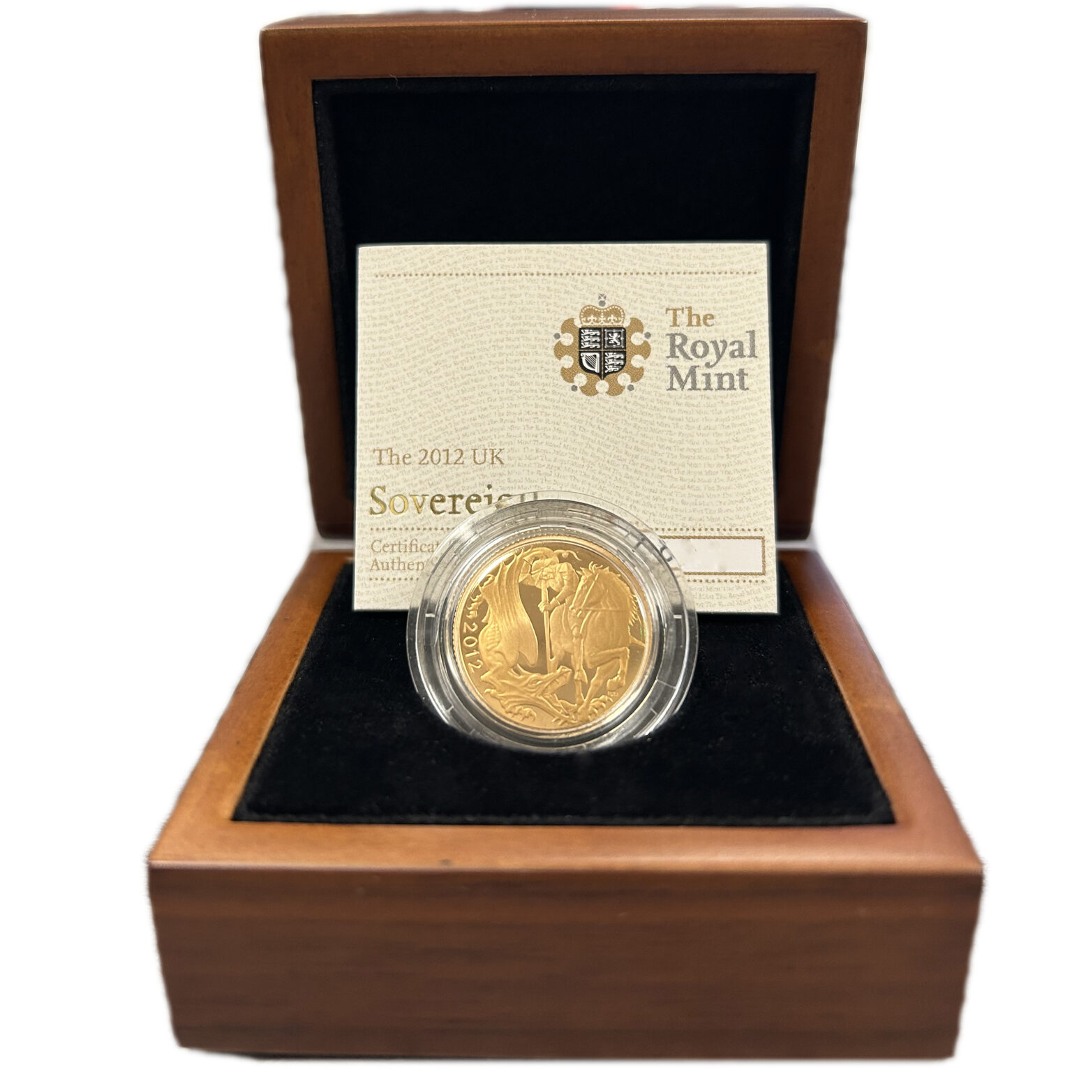 Proof Gold Sovereign 2012 - ATS Bullion