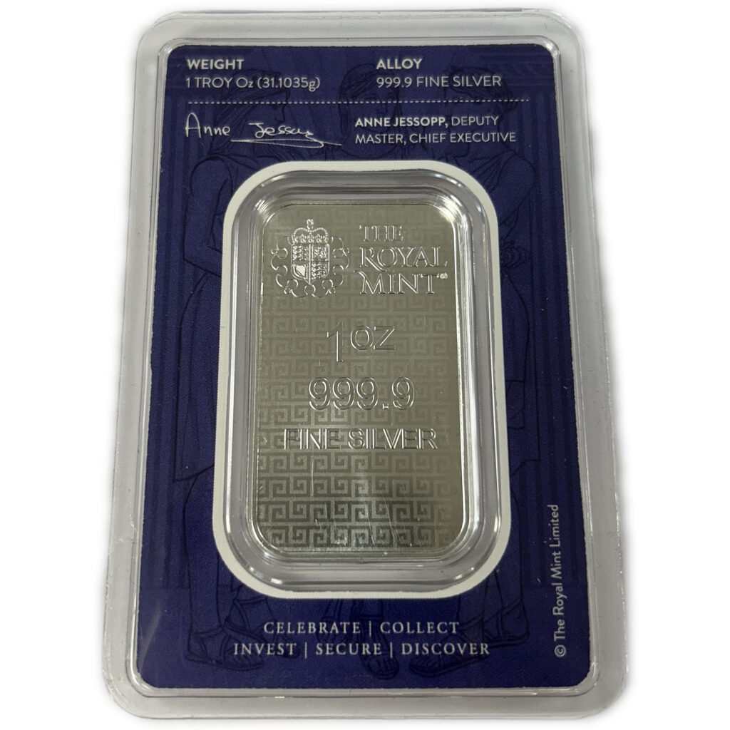One Ounce Silver Bar - The Three Graces - ATS Bullion