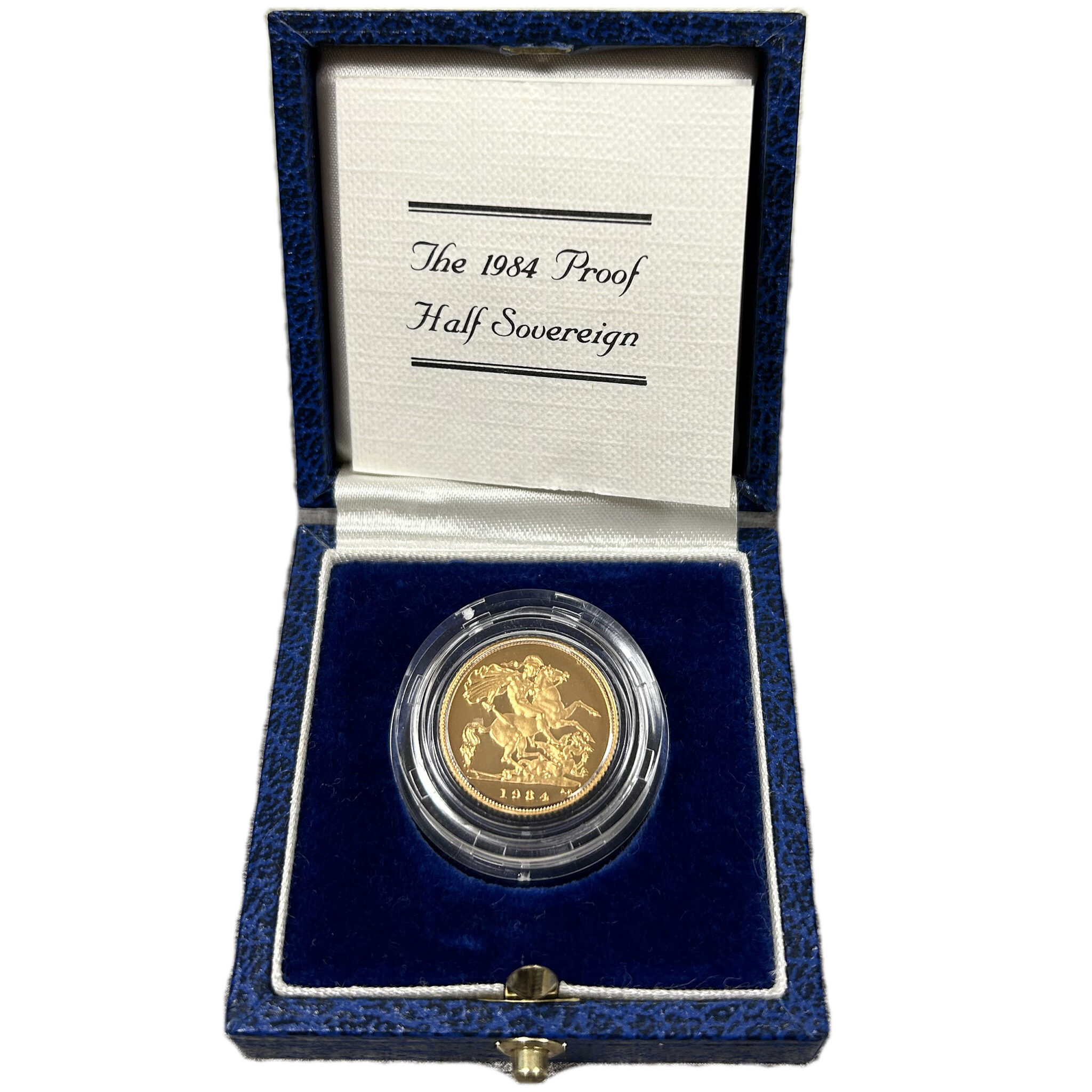 Proof Gold Half Sovereign 1984 - ATS Bullion