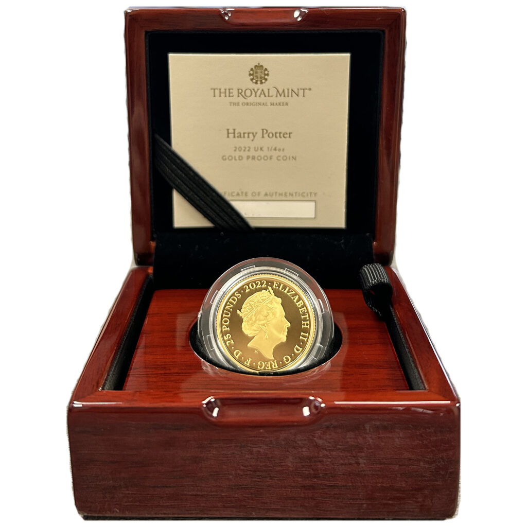 Proof Gold Quarter Ounce - Harry Potter - ATS Bullion