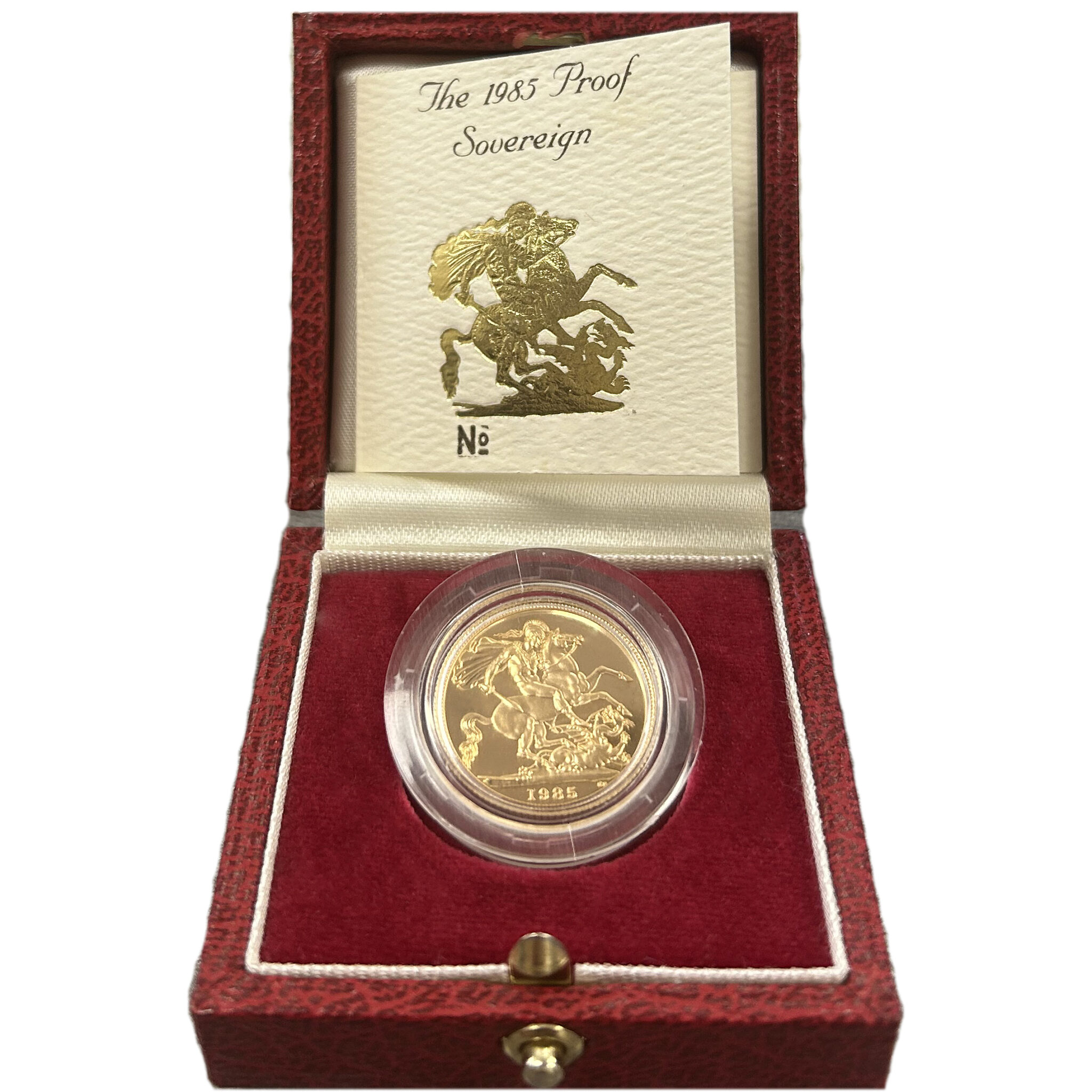 Proof Gold Sovereign 1985 - ATS Bullion