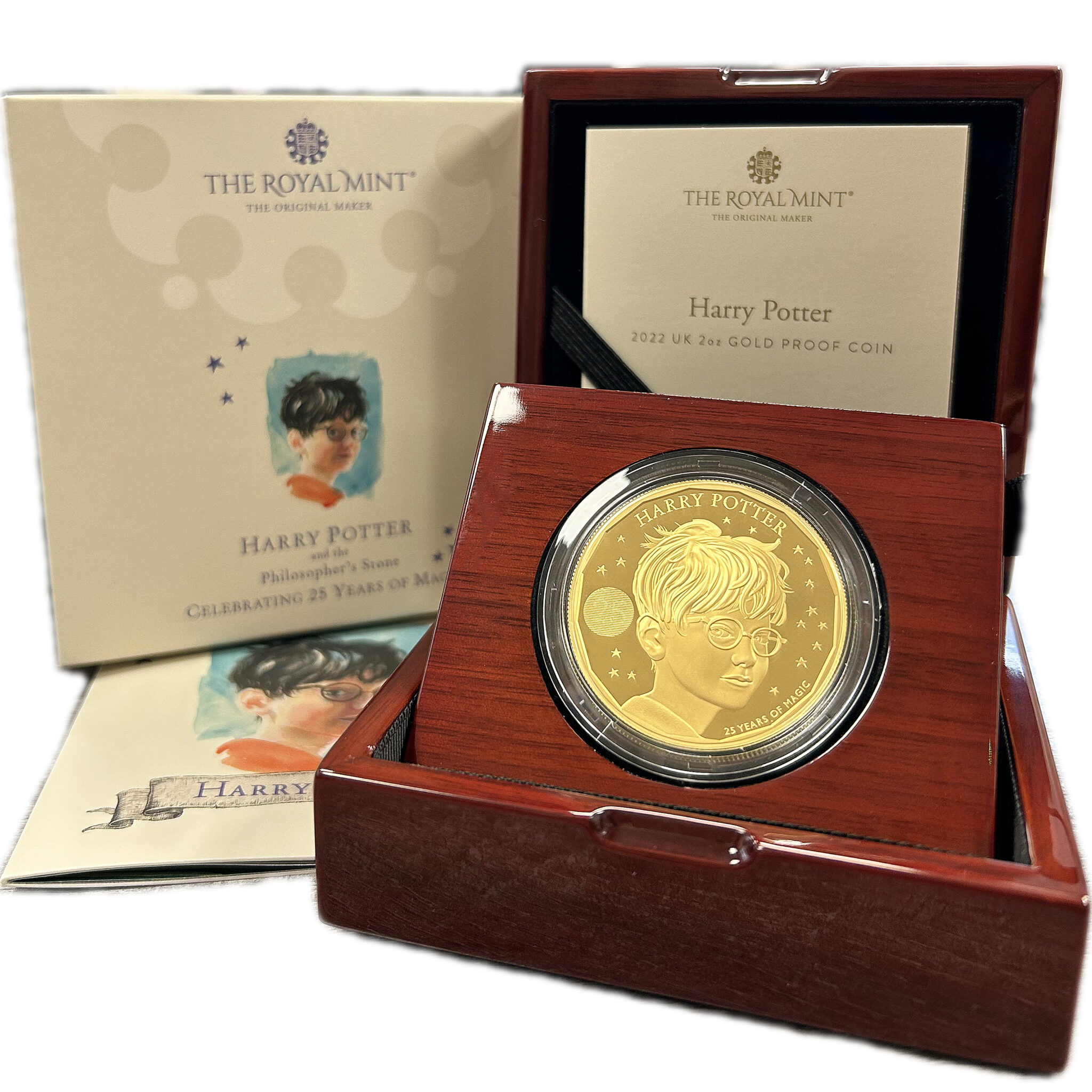 Proof Gold Two Ounce - Harry Potter - ATS Bullion