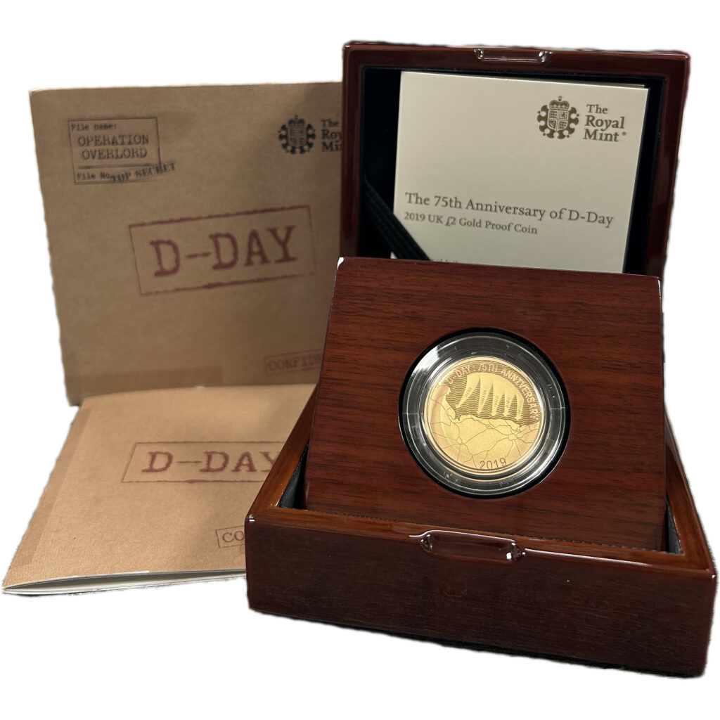 Proof Gold £2 - 75th Anniversary of D-Day 2019 - ATS Bullion