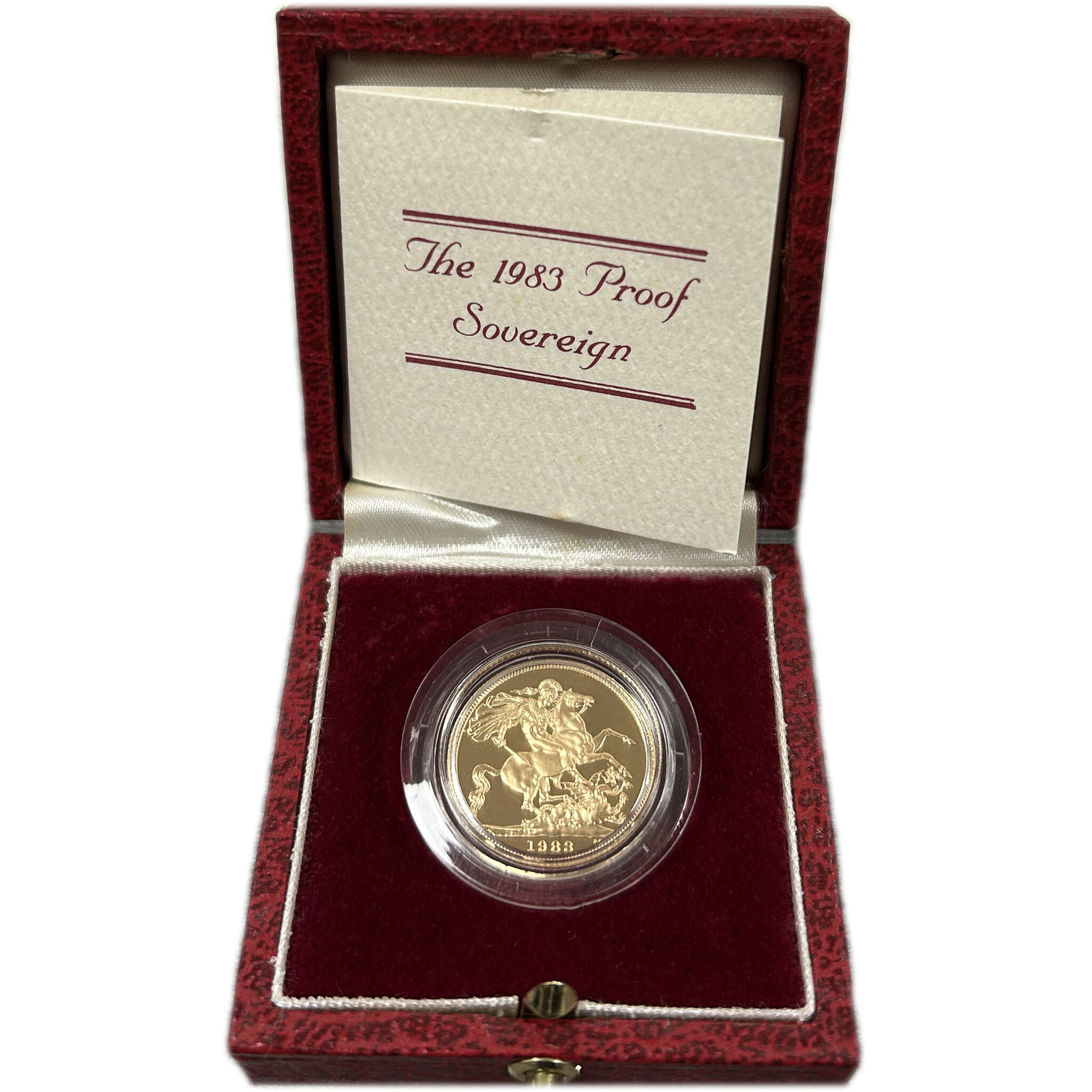 Proof Gold Sovereign 1983 - ATS Bullion