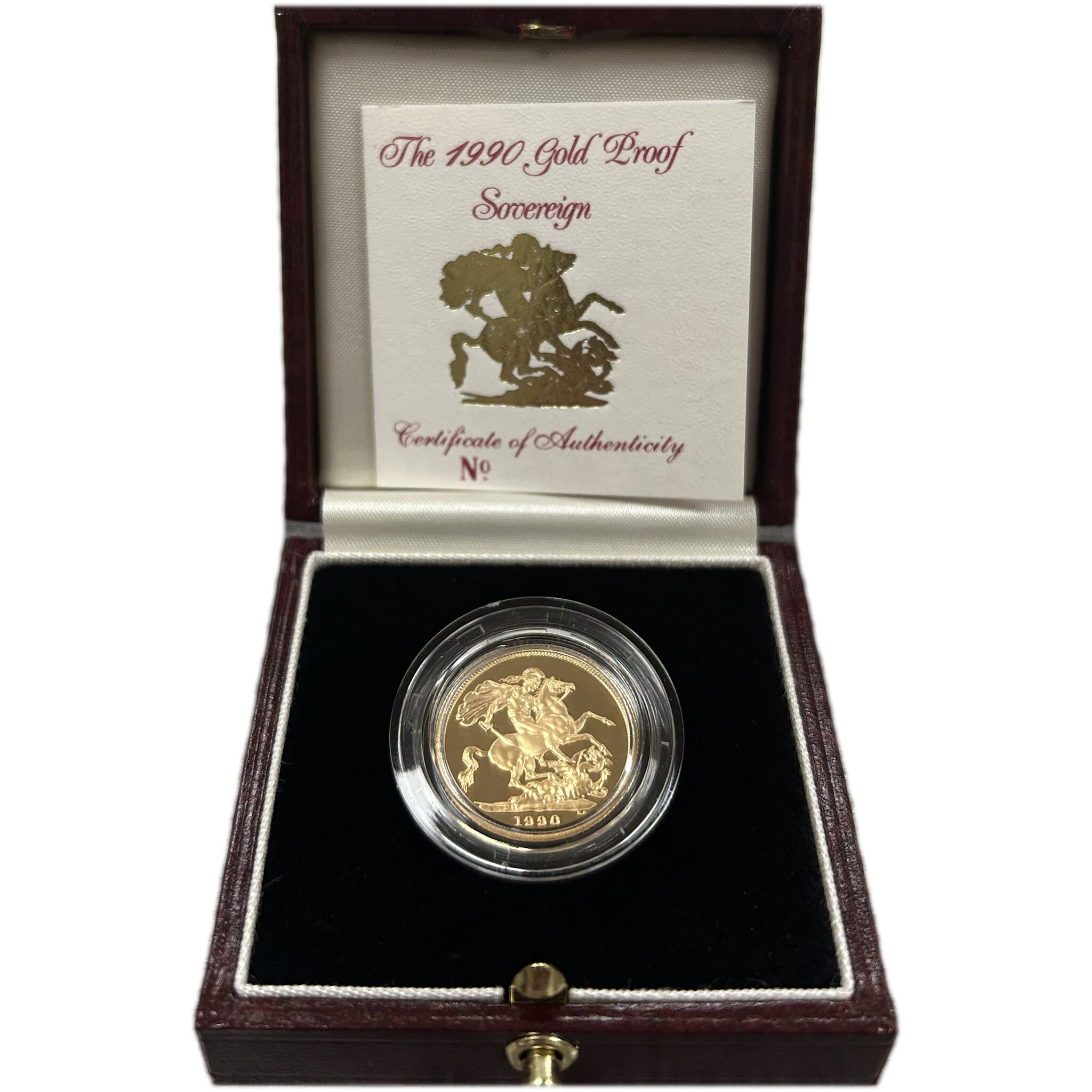 Proof Gold Sovereign 1990 - ATS Bullion
