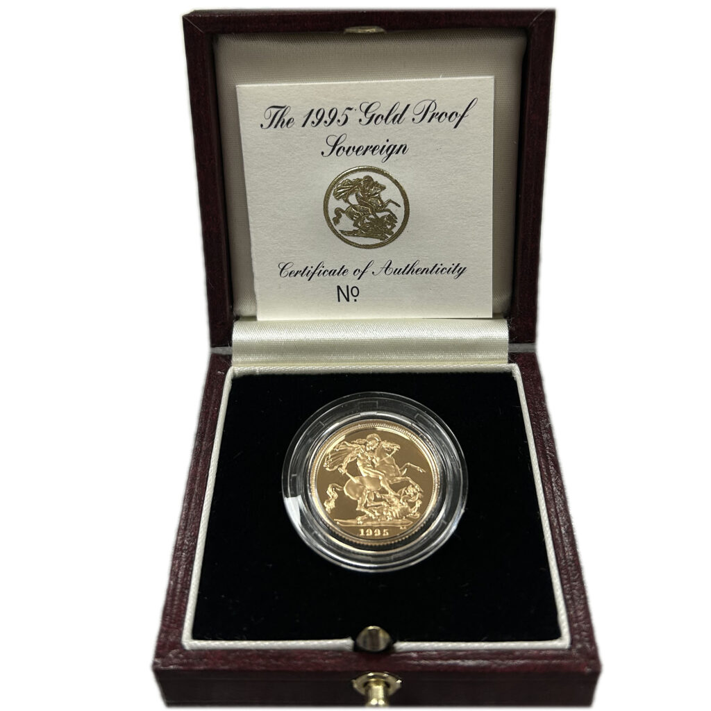 Proof Gold Sovereign 1995 - ATS Bullion