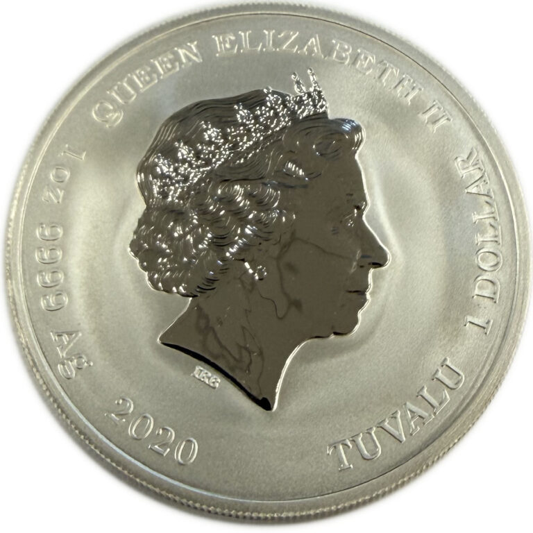 One Ounce Silver James Bond - 007, Tuvalu Coin - ATS Bullion
