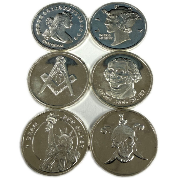 1g Silver Rounds - ATS Bullion